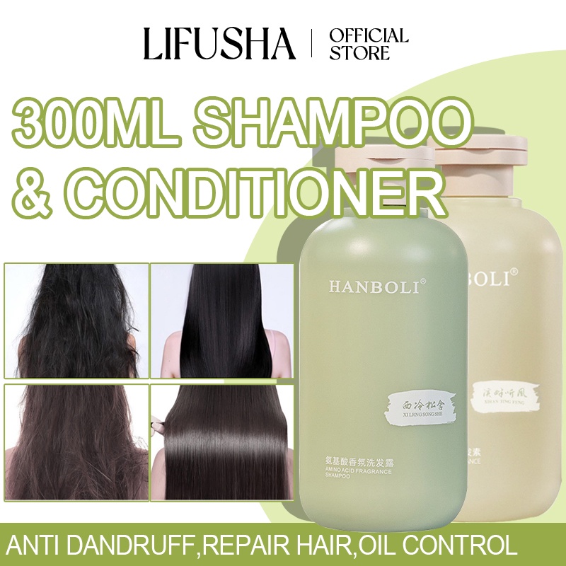 LIFUSHA Amino Acid PERFUME Shampoo and Conditioner Anti dandruff ...