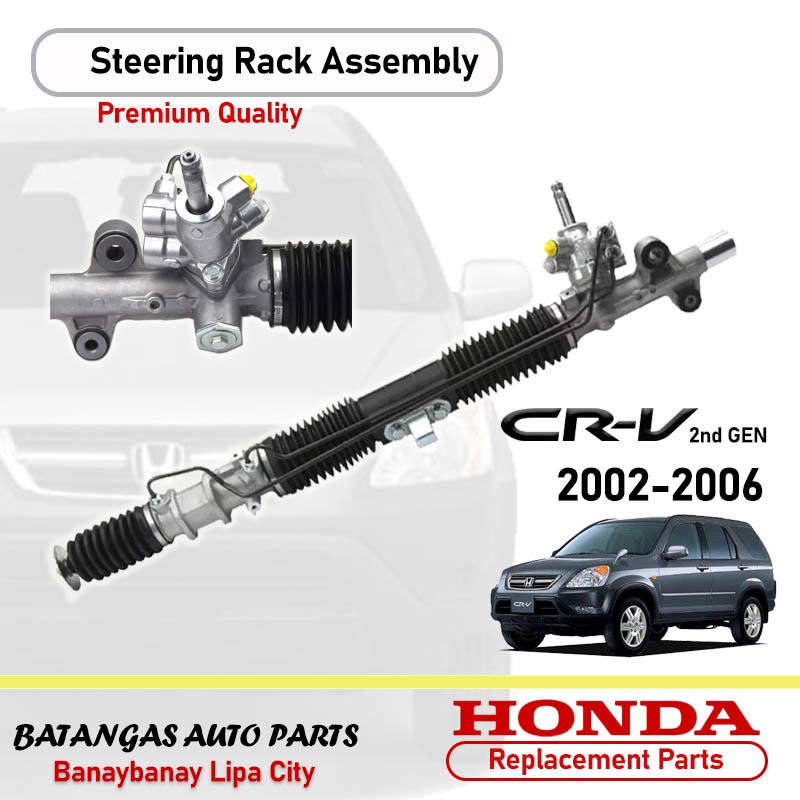 Honda CRV 2002-2006 2nd Gen Steering Rack and Pinion Assembly | Shopee ...