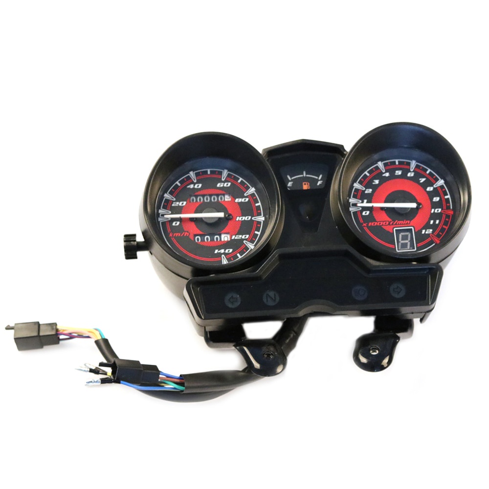 Motorcycle Tachometer Speedometer Meter Gauge Moto Tacho Instrument for ...