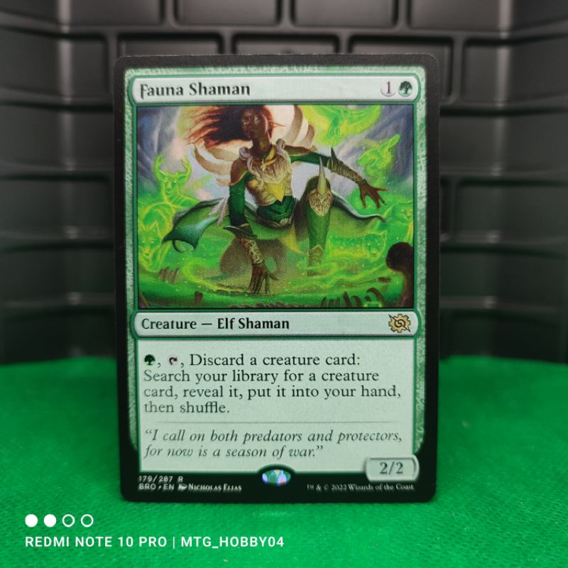 Fauna Shaman - mtg brothers war | Shopee Philippines