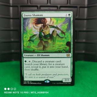Fauna Shaman - mtg brothers war | Shopee Philippines