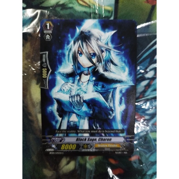Cardfight Vanguard Black Sage, Charon | Shopee Philippines