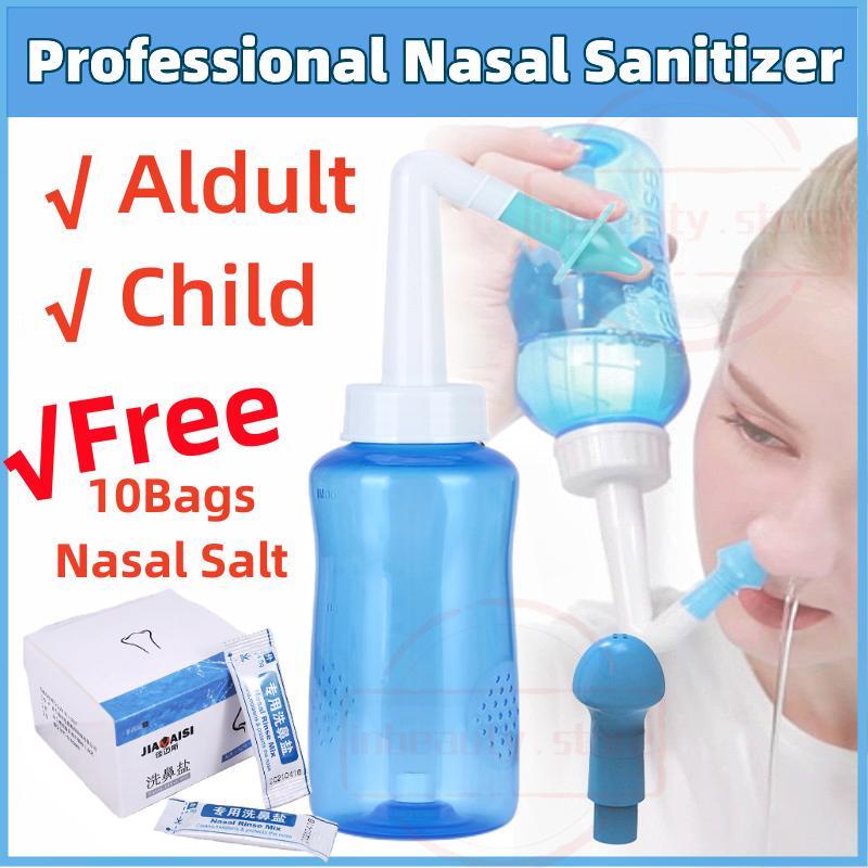 Nasal Wash Nose Wash Neti Pot Sinus Allergies Relief Wash Cleaner Nasal ...