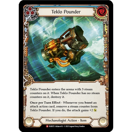 Teklo Pounder (EVERFEST FIRST EDITION - FLESH AND BLOOD TCG) | Shopee ...