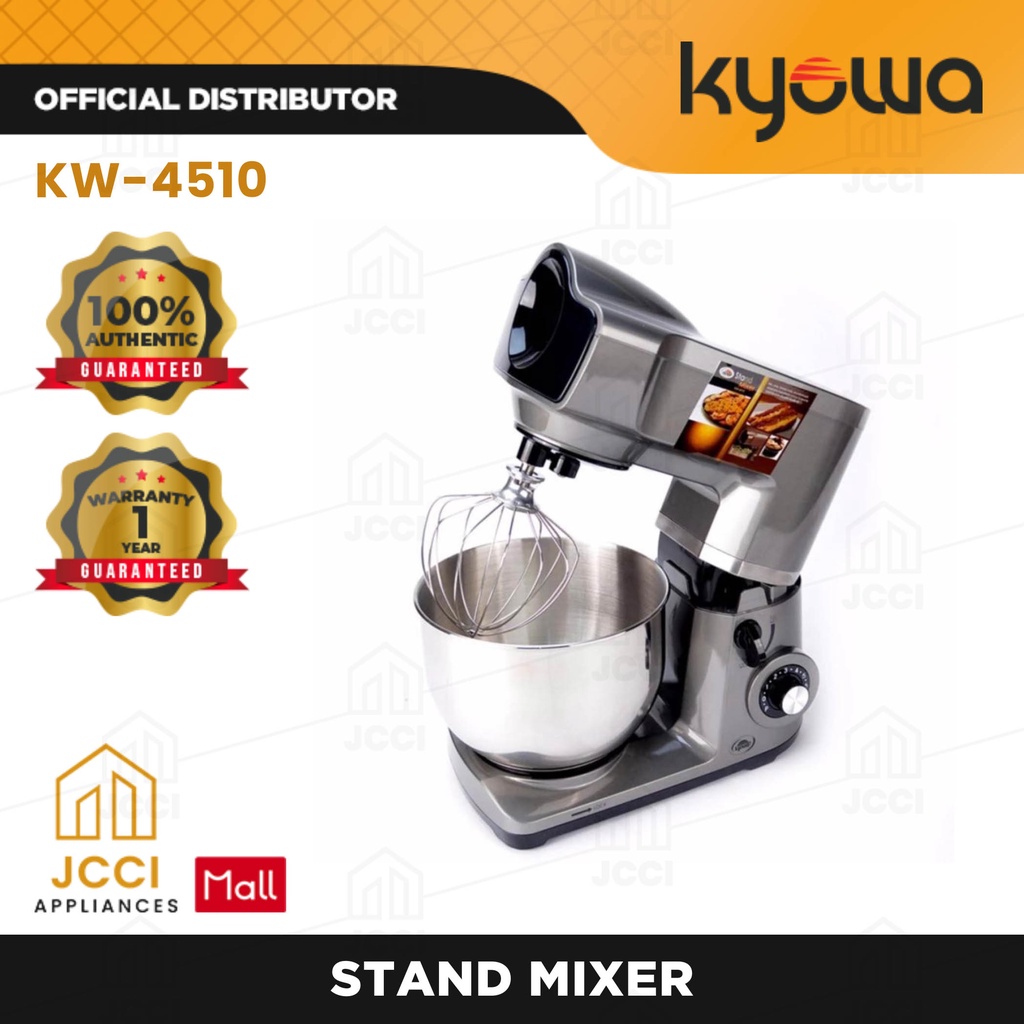 Kyowa Stand Mixer w/ Stainless Steel Bowl Original with 1 Year Warranty ...