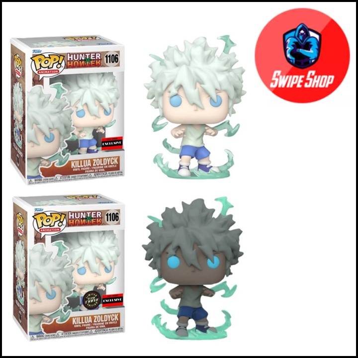 Funko Pop Killua Zoldyck Hunter x Hunter Glow Chase AAA Exclusive ...