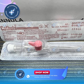 CATHULA IV Cannula With Luer Lock SOLD PER PIECE GAUGE-18, 20, 22, 24 ...