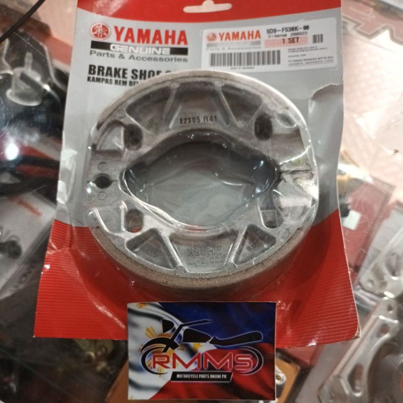 yamaha genuine brake shoe - mio/mio i 125/mio soul/fino/nouvo/aerox ...