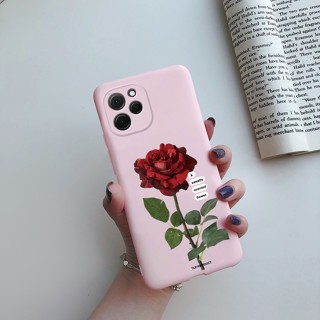 Huawei Nova Y61 Dragon Flower Pattern Jelly Silicone Soft Case Huawei ...