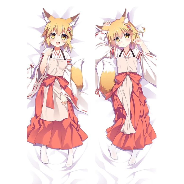 Anime Decorating Pillow Case The Helpful Fox Senko-san Dakimakura 2 ...