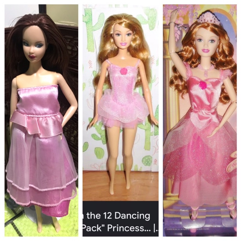 2007 barbie in the 12 dancing princess Fallon doll clothes only ...
