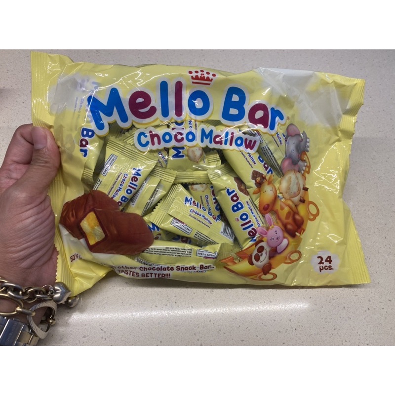 Mello Bar Choco Mallow 132g x 24pcs | Shopee Philippines