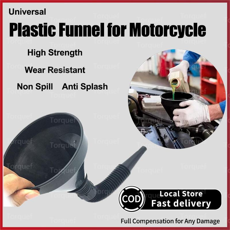 (Fast Delivery) Car Imbudo with Strainer Plastic Funnel for Motorcycle ...