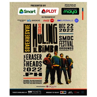 Eraserheads Eheads Eraserhead Band Huling El Bimbo Concert 2022 Official Poster | Shopee Philippines