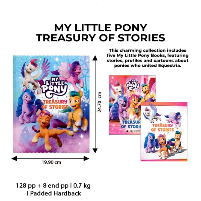 My Little Pony Treasury of Stories - Story Book | Shopee Philippines