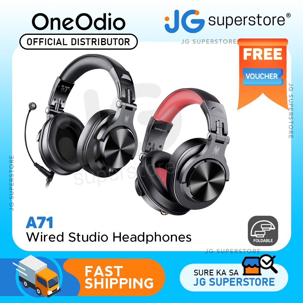 OneOdio A71 Wired Over Ear Headphones, Studio Headphones with Shareport ...