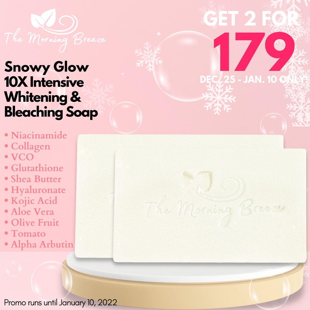 SNOWY INTENSIVE 10X WHITENING SOAP - SNOWY GLOW BLEACHING SOAP | Shopee ...