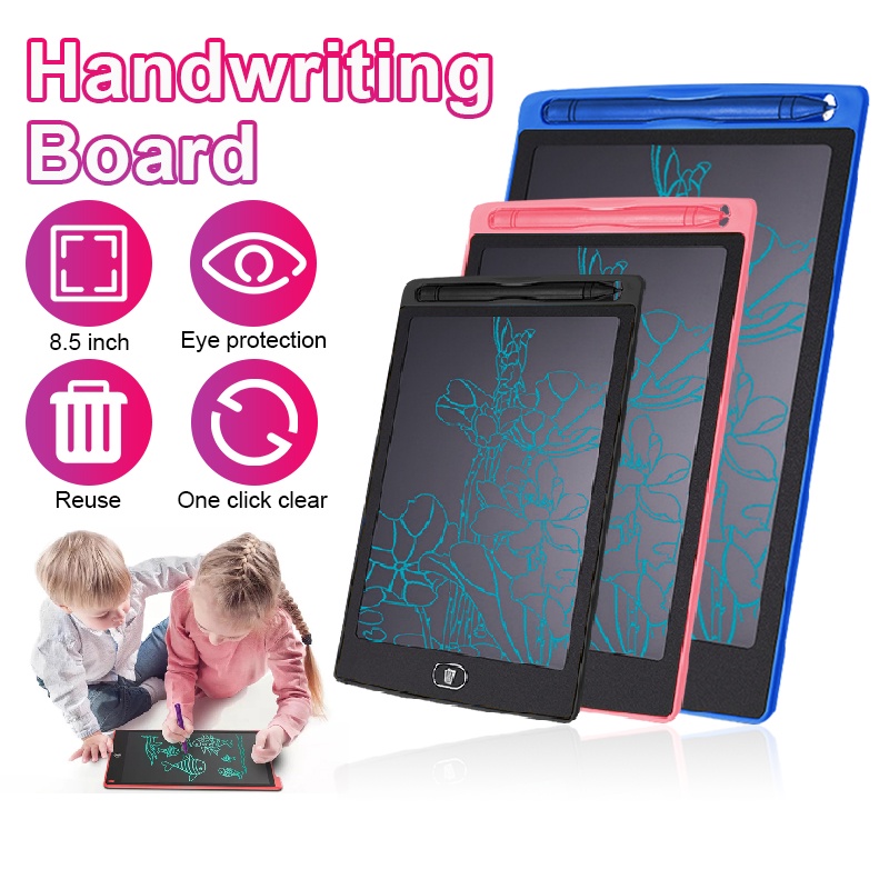 8.5 Inch LCD Writing Tablet Writing Board Drawing Portable Write Pad ...