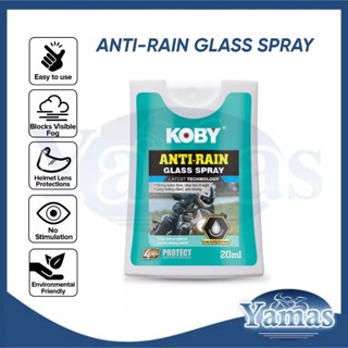 Original Koby Helmet 450ml Disinfecting Foam Spray and 20ml Anti Rain ...