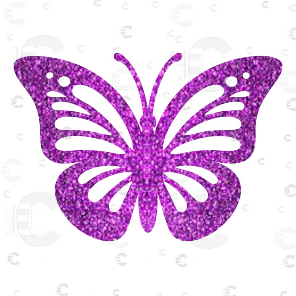 Glittered Butterfly Cut Outs for DIY Party Backdrop party Decorations ...