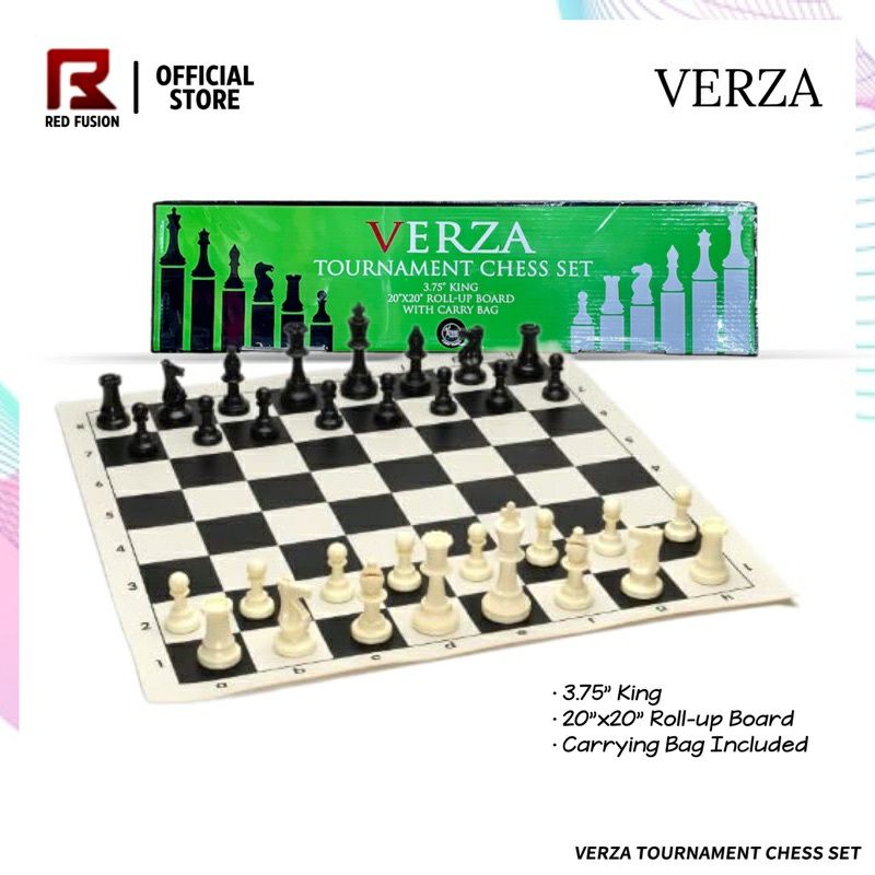 Verza Tournament Chess Set | Shopee Philippines