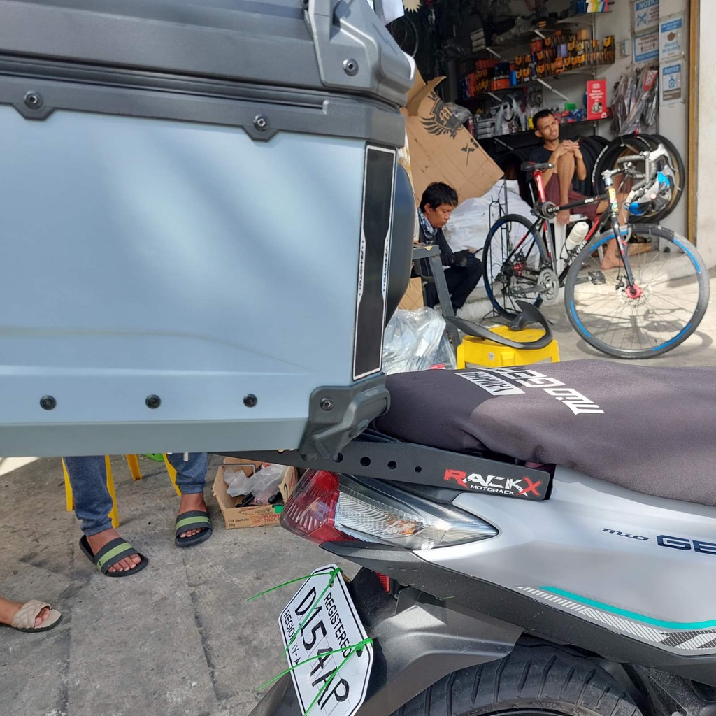 Mio i125 / Mio Gear / M3 top box bracket or heavy duty monorack ...