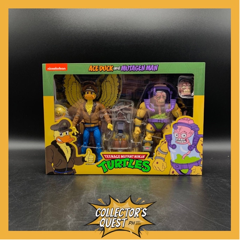 NECA Teenage Mutant Ninja Turtle TMNT Ace Duck & Mutagen Man Figure 2 ...