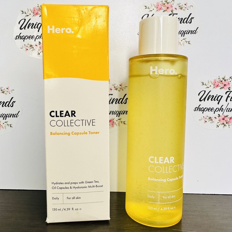 Authentic Hero Cosmetics Clear Collective Balancing Capsule Toner ... Authentic Hero Cosmetics Clear Collective Balancing Capsule Toner ...