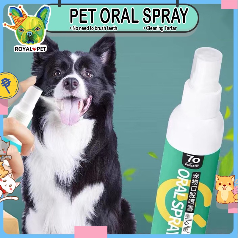 Pet Oral Spray Oral Care Spray Teeth Cleaning Dog Toothbrush Spray Dog ...