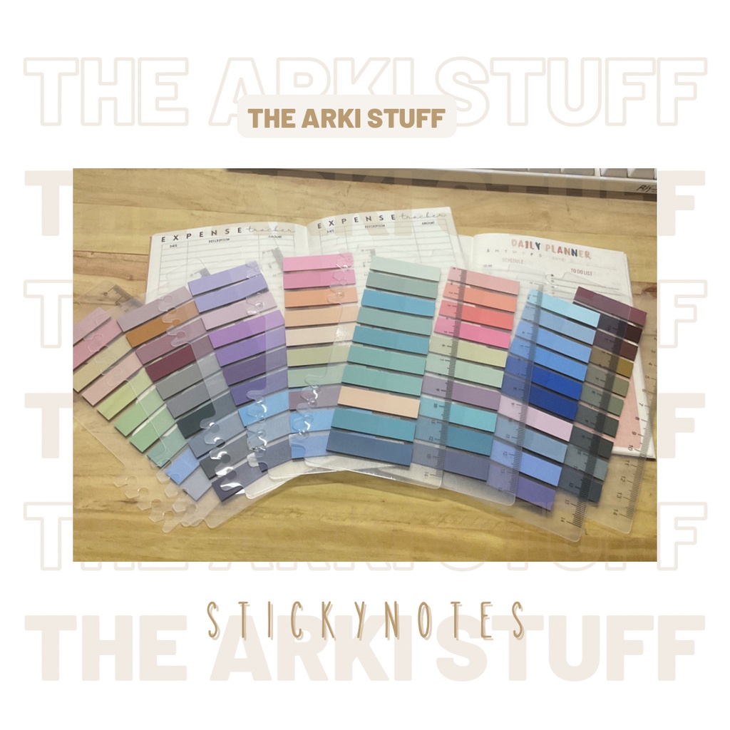 200 sheets Looseleaf Sticky Notes Booktabs | Shopee Philippines