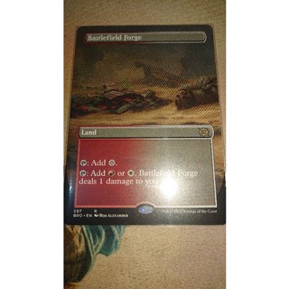 Battlefield Forge mtg card | Shopee Philippines