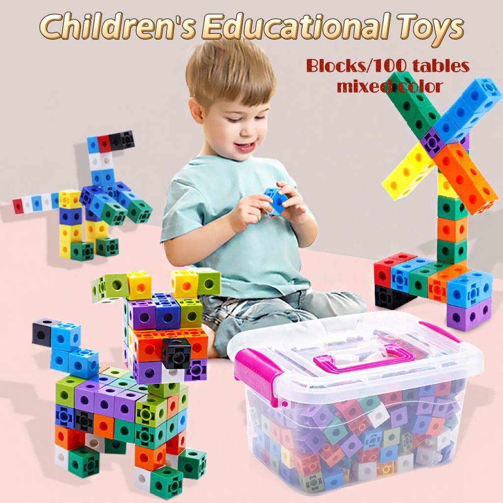 100pcs 2cm Math Linking Cubes Blocks Snap Cubes Link Cubes Link ... 100pcs 2cm Math Linking Cubes Blocks Snap Cubes Link Cubes Link ...