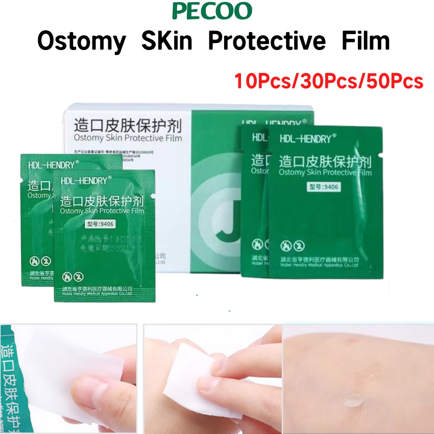 10/30/50Pcs Ostomy Skin Protective Film Keep Skin Smooth Reduce Skin ...