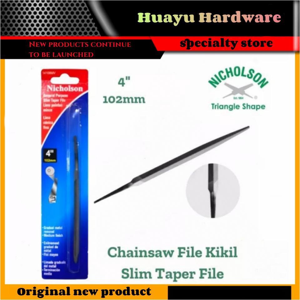 Chainsaw/Powersaw File kikil Nicholson | Shopee Philippines