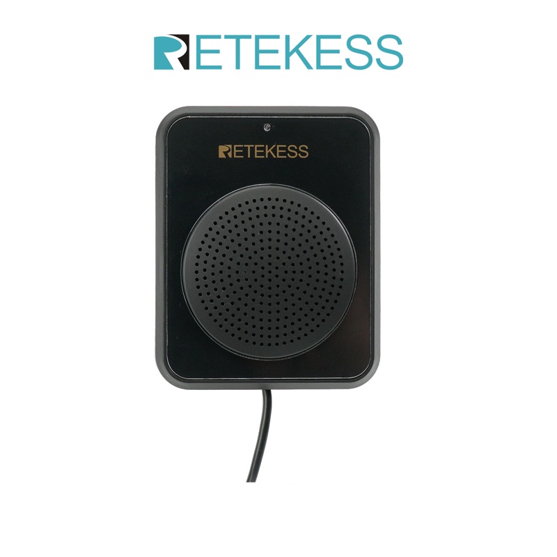 Retekess Speaker of TW106 5W Window Counter Intercom Speaker System ...