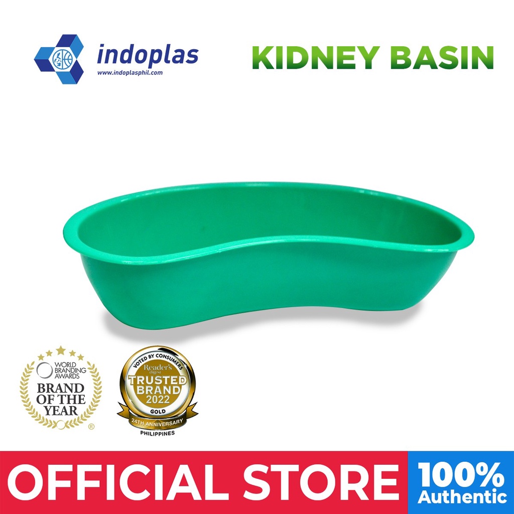 Indoplas Kidney Basin Plastic (Green) | Shopee Philippines
