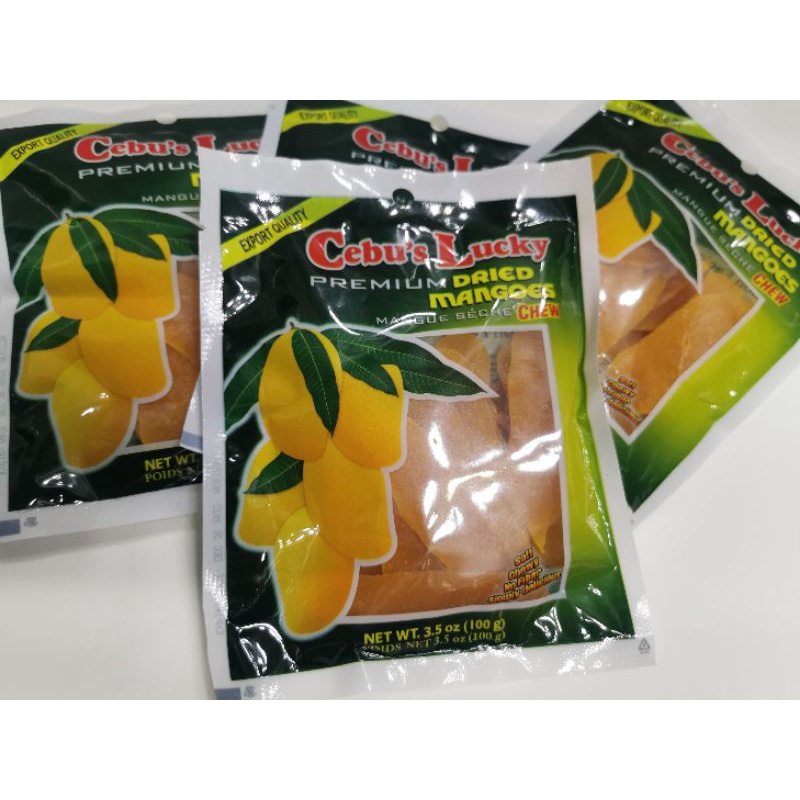 CEBU'S PREMIUM DRIED MANGO 100g | Shopee Philippines