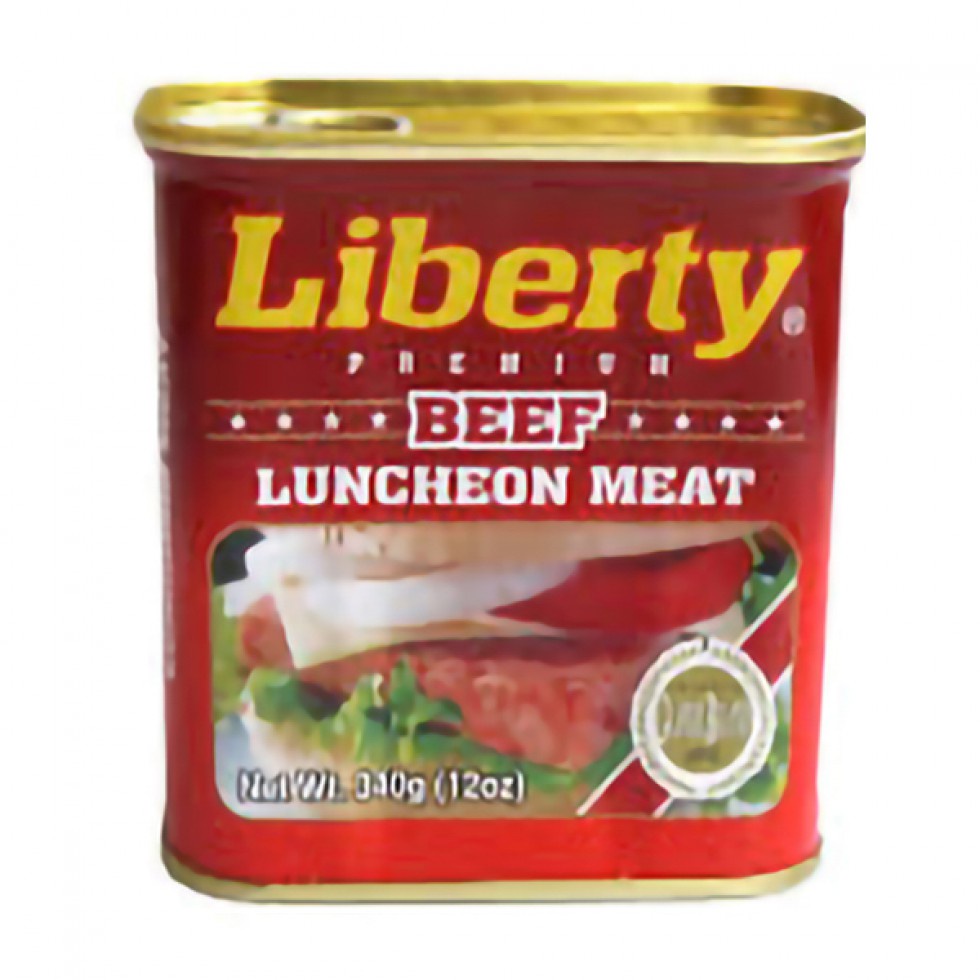 Liberty Premium Beef Luncheon Meat Beef 340g | Shopee Philippines