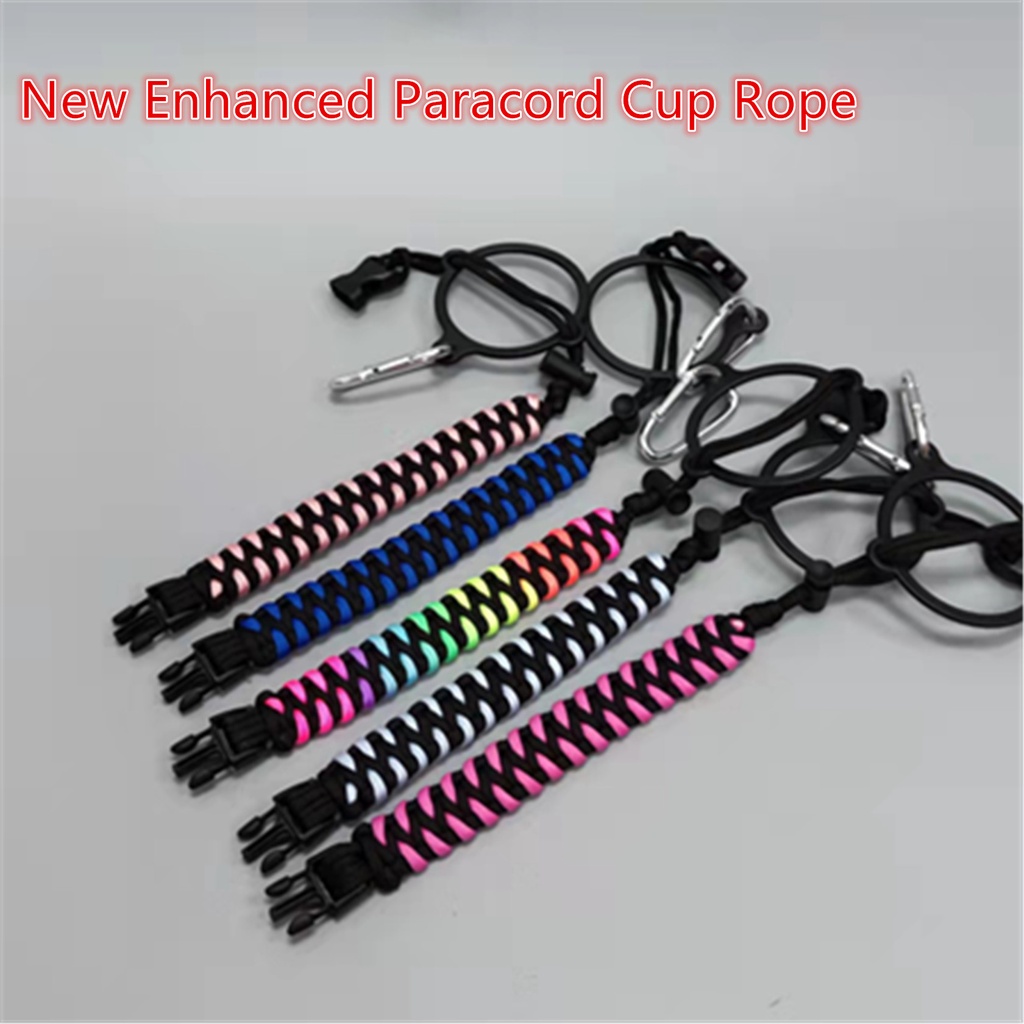 New Enhanced Paracord Cup Rope for Hydro Flask/Aquaflask 18OZ-40oz Wide ...