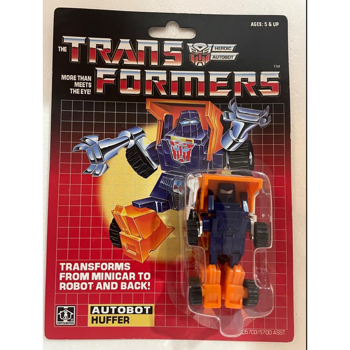 Transformers G1 Huffer Reissue Version Action Figure | Shopee Philippines