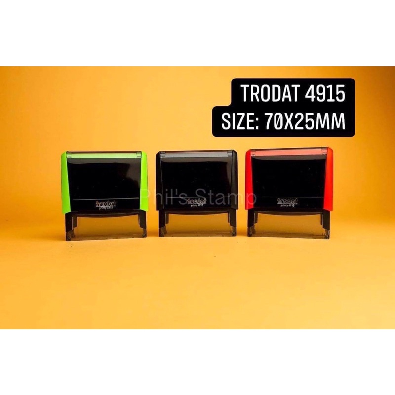 Trodat 4915 Personalized stamp COD | Shopee Philippines
