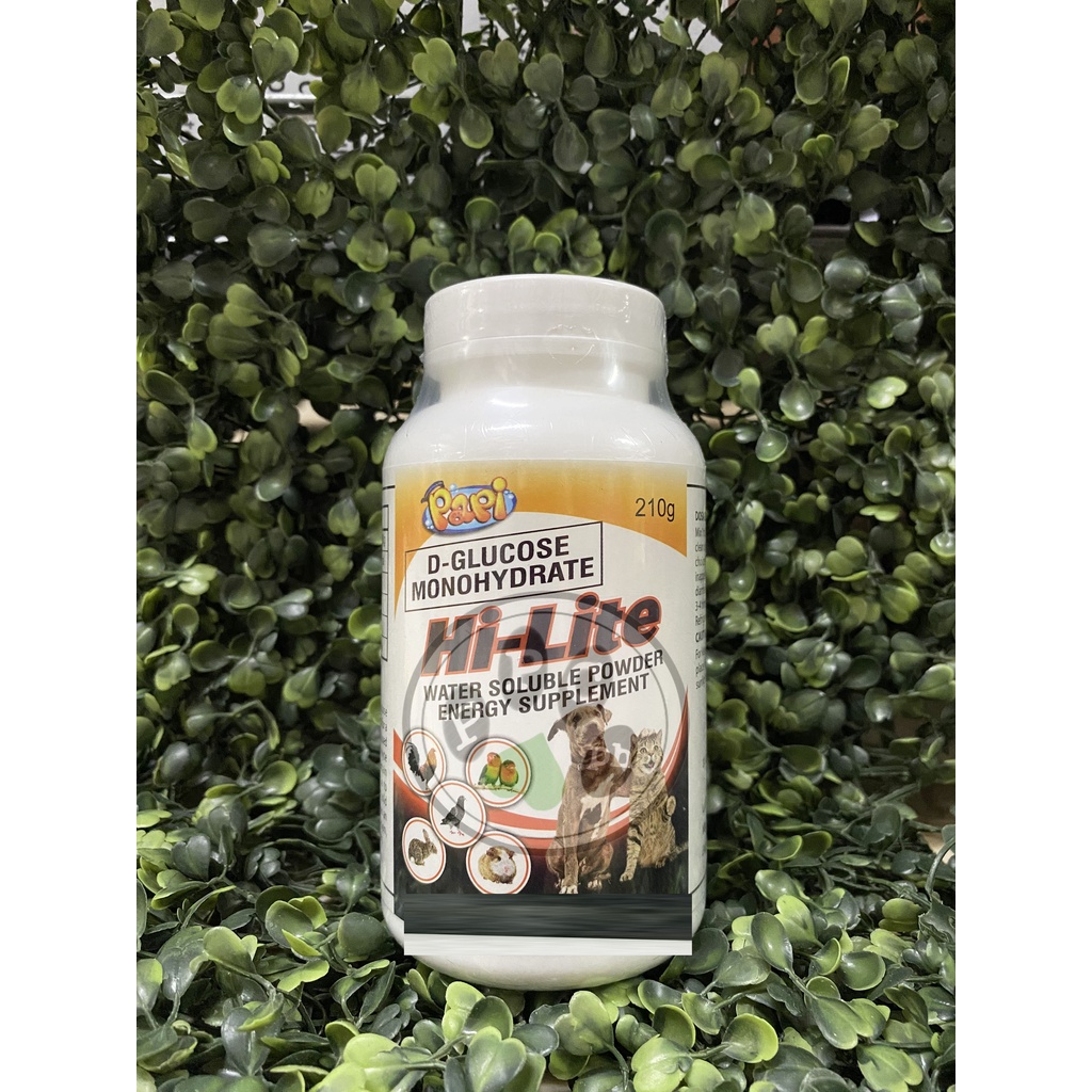 Papi Hi-Lite Dextrose Powder Energy Supplement 210g | Shopee Philippines