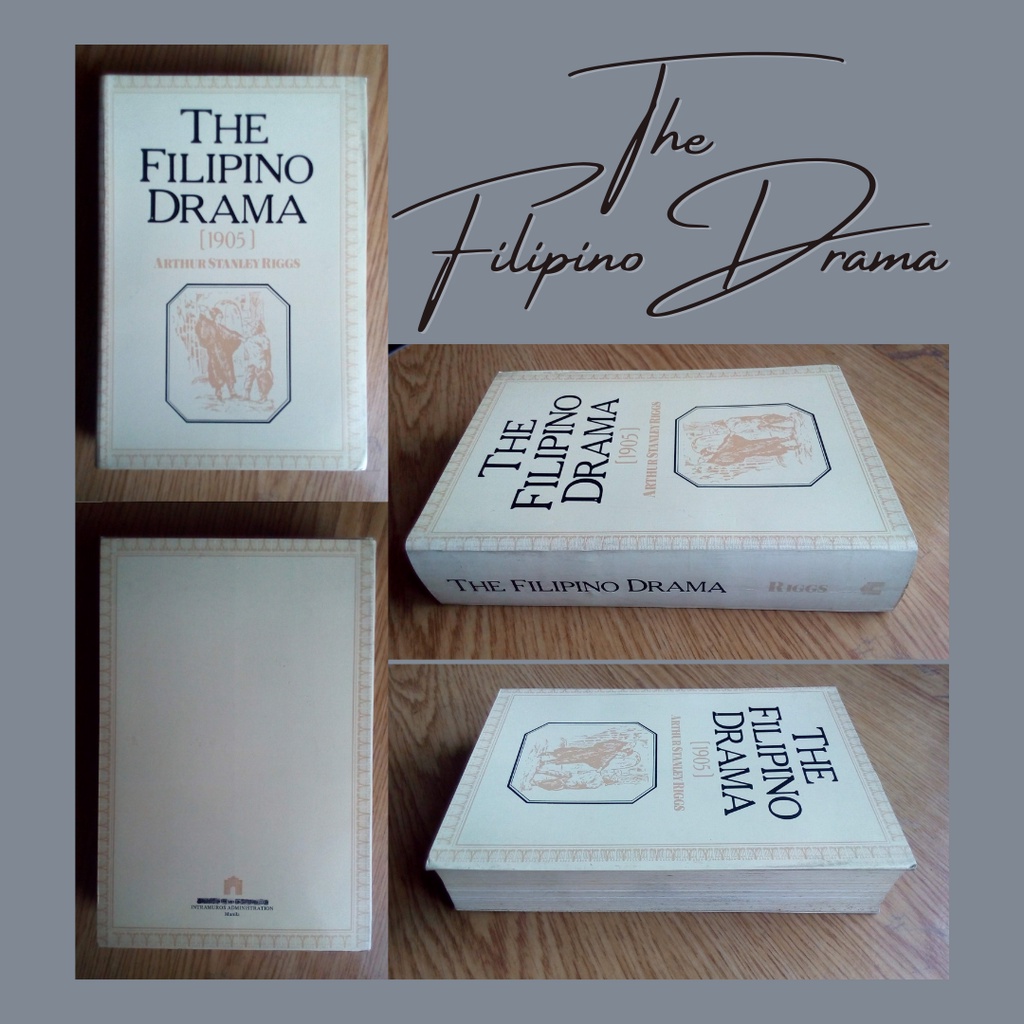 The Filipino Drama by Arthur Stanley Riggs | Shopee Philippines