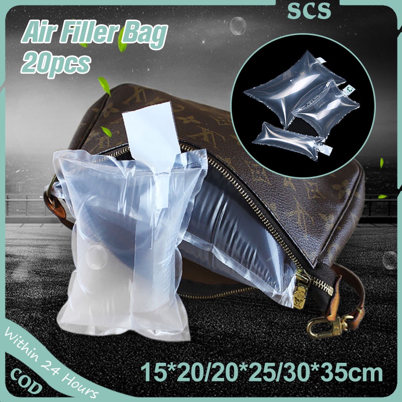 20pcs Package Buffer Bag Inflatable Air Packaging Bubble Bag Air ...