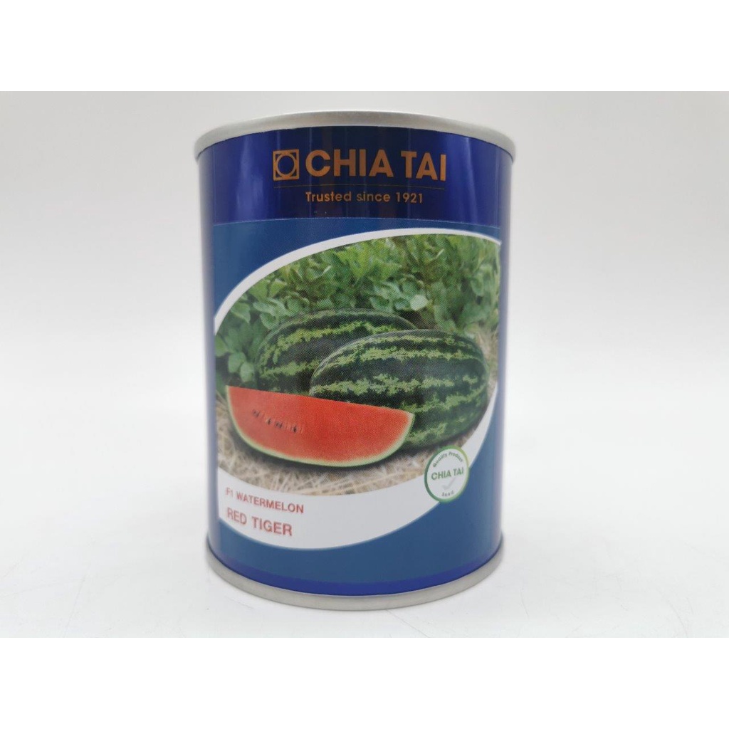 WATERMELON RED TIGER SEEDS BY CHIA TAI 50 GRAMS CAN | Shopee Philippines