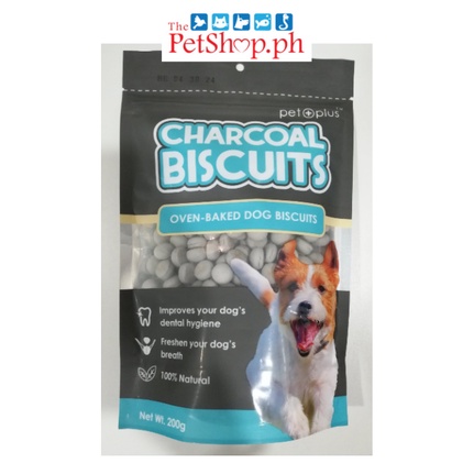 Charcoal Biscuits Oven-Baked Dog Biscuits 200g | Shopee Philippines