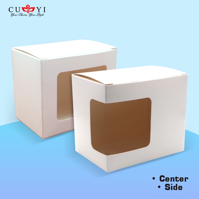 White Thin Mug Box Not Corrugated (50 pcs per pack) | Shopee Philippines