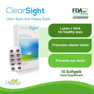 ClearSight Eye Supplement (10 Softgels) | Shopee Philippines