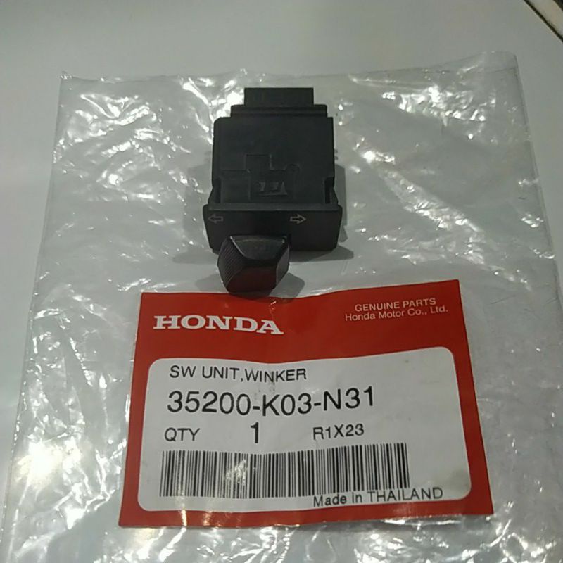 Honda Genuine Switch winker/signal light switch for Click v1, Beat Fi ...