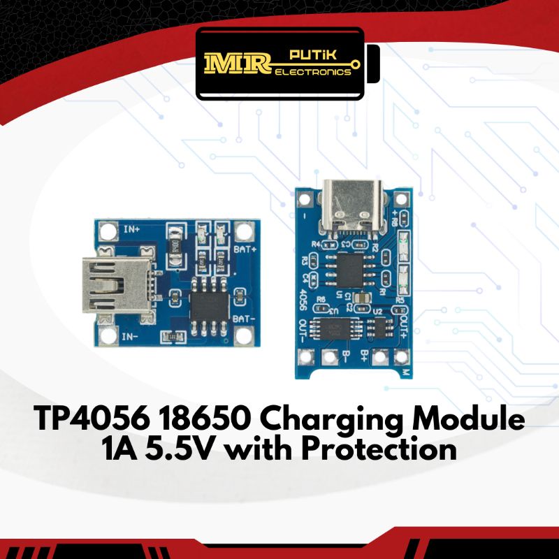 TP4056 18650 Charging Board 1A 5.5v with protection | Shopee Philippines